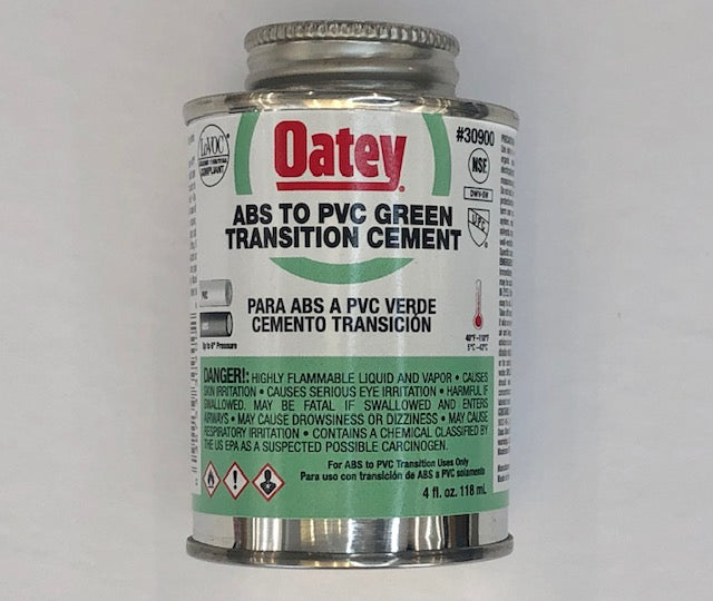 TRANSITION CEMENT PVC TO ABS – Adobe HVAC Depot