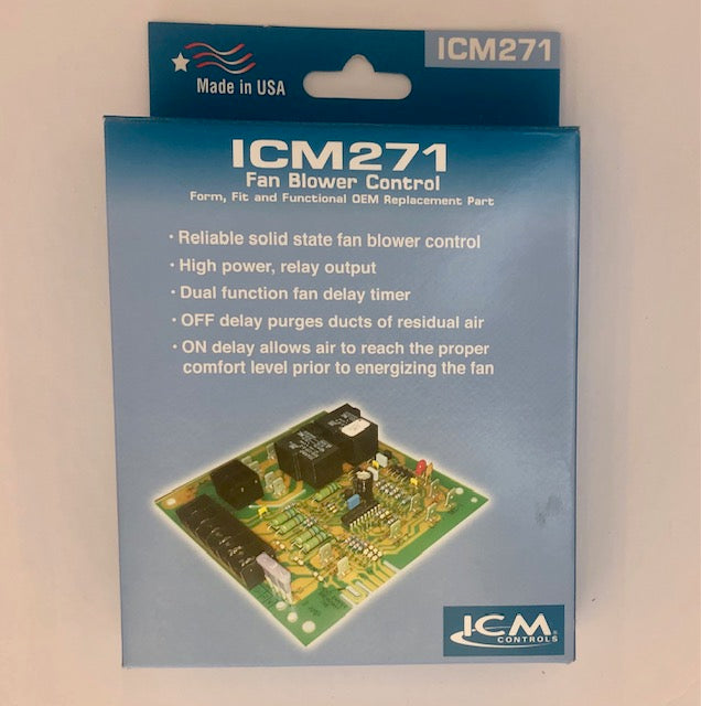 CONTROL BOARD CARRIER ICM271 – Adobe HVAC Depot
