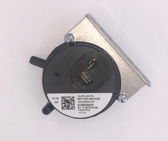 PRESSURE SWITCH .10 WC – Adobe HVAC Depot