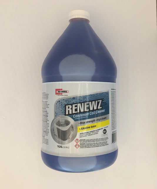 COIL CLEANER RENEWZ BLUE, GALLON – Adobe HVAC Depot
