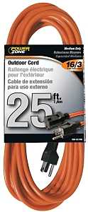 EXTENSION CORD 16/3 X 25' – Adobe HVAC Depot