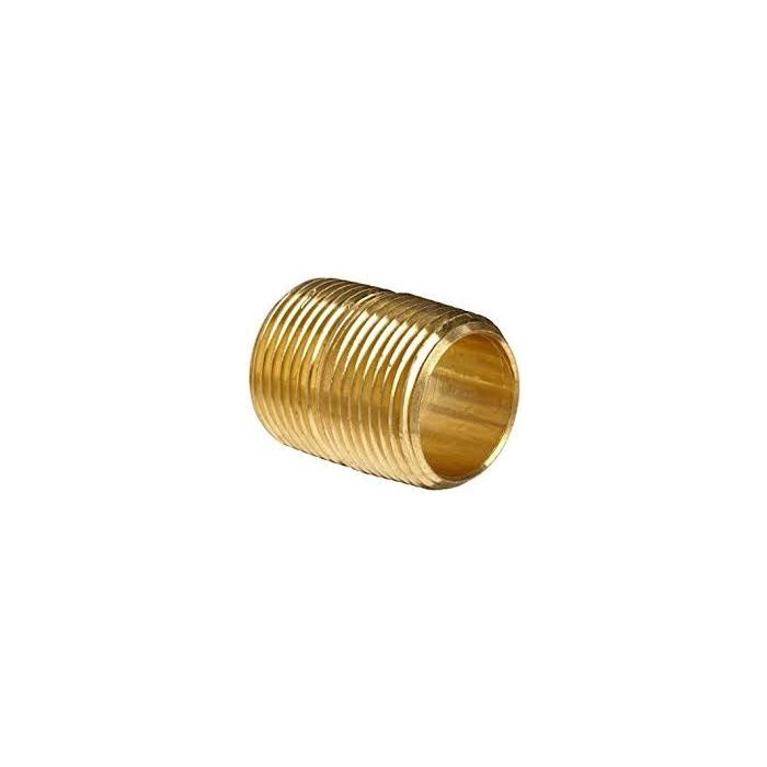 BRASS NIPPLE 1/2 X 2 – Adobe HVAC Depot